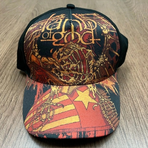 Accessories | Vintage Deadstock Lamb Of God Snapback Hat Death Groove ...